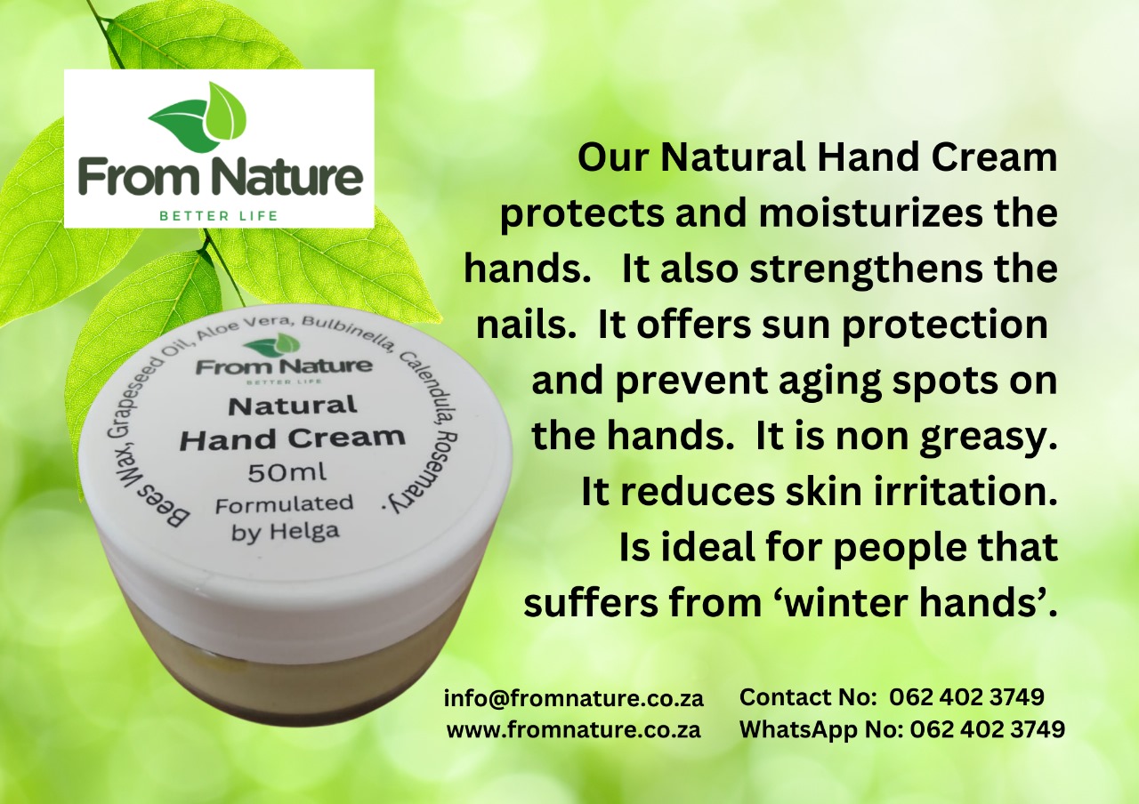 Natural Hand Cream 50ml - From Nature