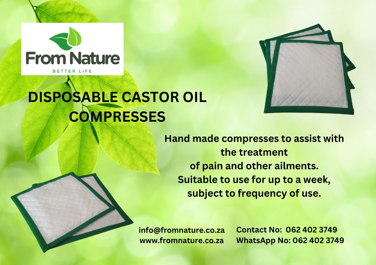 Disposable Castor Oil Compresses | From Nature